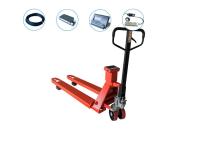 China 5000Lbs Carbon Steel Heavy Duty Pallet Jack With Weight Scale for sale