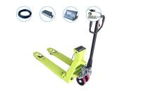 China 5000Lbs Carbon Steel Heavy Duty Pallet Jack With Weight Scale for sale