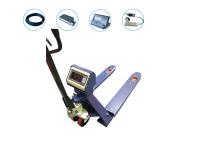 China Stainless Steel 2T Pallet Jack Scale Truck With Weight Indicator for sale