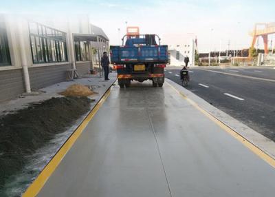 China Carbon Steel 120T Digital Heavy Duty Truck Weighbridge for sale