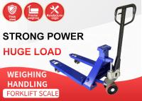 China 1 Ton 3T Capacity Hydraulic Pump Manual Pallet Jack With Weight Scale for sale
