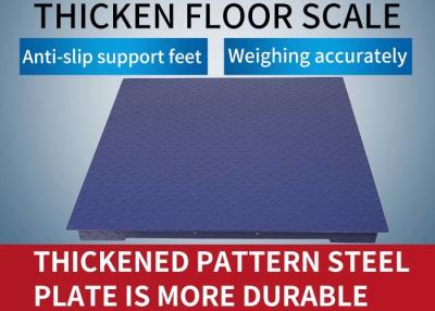 China Mild Steel Structure Heavy Duty Floor Scales AC220V 5 Ton for sale