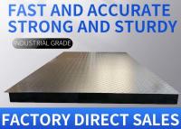China Stainless Checked Plate Weighing Platform Floor Scale Non Slip 2 Ton for sale