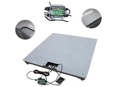 China 5M Signal Cable Digital Industrial Floor Scales 3' X 3' 2 Ton for sale