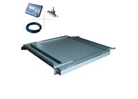 China Large Platform Indicator Industrial Floor Weighing Scales 5'X5' for sale