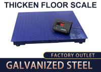 China Optional Indicator Industrial Floor Scales 6' X 4' With OIML Approved for sale