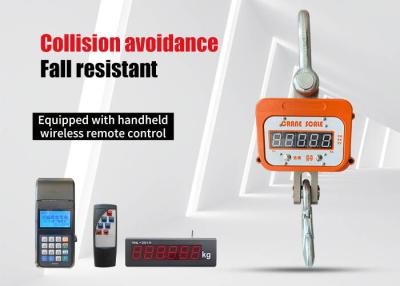 China 10 Ton Heavy Duty Hanging Crane Scale With Wireless Indicator for sale