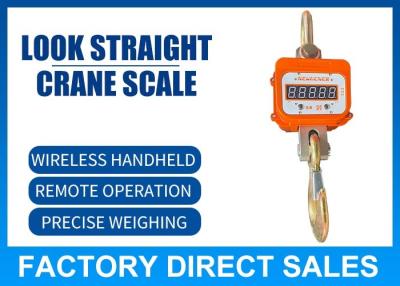 China Remote Control Electric Digital Hanging Crane Scale 1 Ton 2 Ton 3 Ton 5 Ton for sale