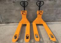 China Digital 2000Kg 3 Ton Manual Pallet Jack With Weight Scale for sale