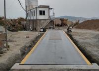China Electronic Digital Truck Scale Weighbridge 18m 20m 60 ton 80 ton 100t 120t 150t for sale