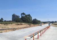 China U Shape Beams 100T Carbon Steel Electronic Lorry Weighbridge For Truck Weight for sale