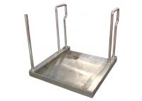 China OEM Stainless Steel Digital Wheelchair Scale 500 Kg Medical Hospital Dedicated for sale