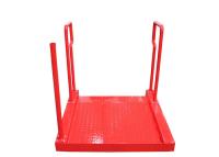 China Stainless Steel Hospital Wheelchair Floor Weighing Scale Heavy Duty 300-2000 Kg for sale