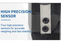 China Carbon Steel Wheelchair Wireless Floor Scales Medical Heavy Duty 300Kg 500Kg for sale