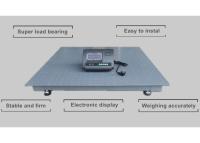 China Carbon Steel Platform Weight Scale Machine Digital Industrial 1000KG 5000Kg for sale