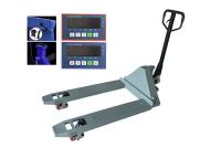 China Hydraulic Forklift Hand Pallet Truck Scale Manual Operated 2000Kg for sale