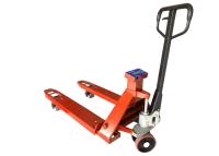 China Stainless Steel Manual Forklift Pallet Truck 1150*690*85Mm 3T With Weight Scale for sale