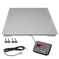 China Heavy Duty Carbon Steel Industrial Floor Scales Electronic 3000Kg for sale