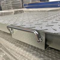 China 5000kg Capacity Digital Industrial Floor Scale Portable Handle Customized for sale