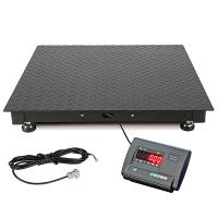 China Warehouse Weighing Floor Scale 5T Electric Industry Platform Scale Indicator for sale