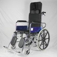 China Multi-Function Aluminum Manual Wheelchair 100kg Capacity Detachable Elevating Footrest U Shape Commode Seat for sale