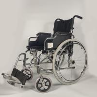 China Foldable Aluminum Manual Wheelchair 100kg Capacity Flip-Up Armrest Lightweight for sale