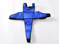 China Nylon Wheelchair Seat Belt Torso Support Vest with Chest Pocket Easy Release Buckles 2-Point for sale
