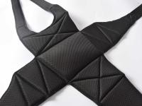 China Nylon Wheelchair Seat Belt Torso Support Vest with Chest Pocket Easy Release Buckles 2-Point for sale