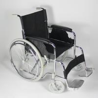 China Ultralight Foldable Aluminum Wheelchair 100kg Capacity Travel Portable Manual Wheelchair for sale