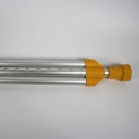 China Multi Size Adjustable Aluminum Axillary Crutch Matte Finish for sale
