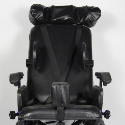 China Pediatric Transport Aluminum Manual Wheelchair for Children Reclining High Back 38-44cm Seat Width 75kg Capacity for sale