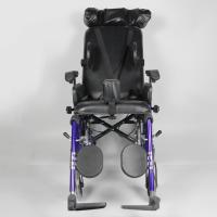 China Manual Aluminum Pediatric Wheelchair for Cerebral Palsy Kids 38-44cm Seat Width 75kg Capacity for sale