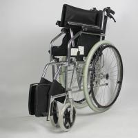 China Aluminum Manual Wheelchair Fixed Armrest Mag Solid Wheels Lightweight 809L for sale