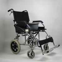 China Foldable Aluminum Manual Wheelchair 100kg Capacity Lightweight Portable for Limited Mobility for sale