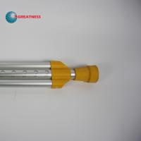 China Multi Size Adjustable Aluminum Axillary Crutch Matte Finish for sale