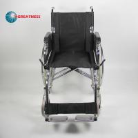 China Premium Lightweight Aluminum Manual Wheelchair 22 Inch Solid Castor for sale