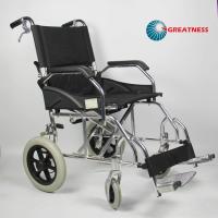 China Customizable Aluminum Manual Wheelchair Foldable Seat Back Lightweight 100kg Capacity for sale