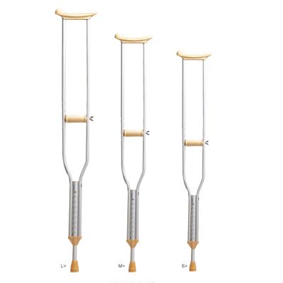 China Matte Silver Adjustable Folding Walking Cane for Elderly 3 Sizes OEM for sale