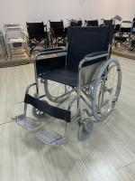 China Adult Manual Folding Wheelchair 94x28x78cm Packing Chromed Steel Frame Heavy Duty for sale