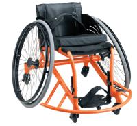 China Lightweight Sports Wheelchair Basketball Chair 73cm Seat Height 100kg Capacity for sale
