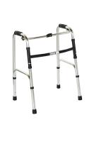 China 915L Aluminum Mobility Walking Aid Collapsible Walker for Handicapped Person 225lb Capacity for sale