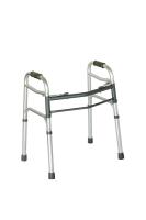 China 100kgs Affordable Folding Walking Frames With Wheels For Adults Elderly 2pcs/Ctn for sale