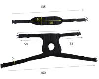 China Eco Friendly Lower Thigh Harness Wheelchair Accessories for sale