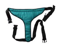 China I Shaped Wheelchair Anti Slip Belt Twill Cotton 2 Layer Reinforced Safety Belt for sale