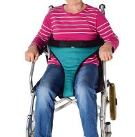 China I Shaped Wheelchair Anti Slip Belt Twill Cotton 2 Layer Reinforced Safety Belt for sale
