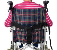 China I Shaped Wheelchair Anti Slip Belt Twill Cotton 2 Layer Reinforced Safety Belt for sale