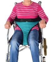 China I Shaped Wheelchair Anti Slip Belt Twill Cotton 2 Layer Reinforced Safety Belt for sale