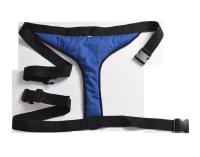 China T-Shaped Anti-Skid Tape Wheelchair Accessories with Padded Sponge and Nylon Webbing for Fall Prevention for sale