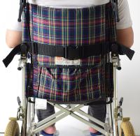 China Sandwich Mesh Wheelchair Seat Belt Adjustable Elasticity for sale