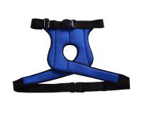 China Custom Sandwich Mesh Wheelchair Safety Belt with Built-in Sponge 2 Inch Width for sale